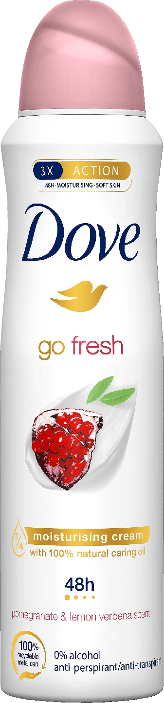 Dove deo spray 150ml Pomegranate | K-Ruoka Verkkokauppa