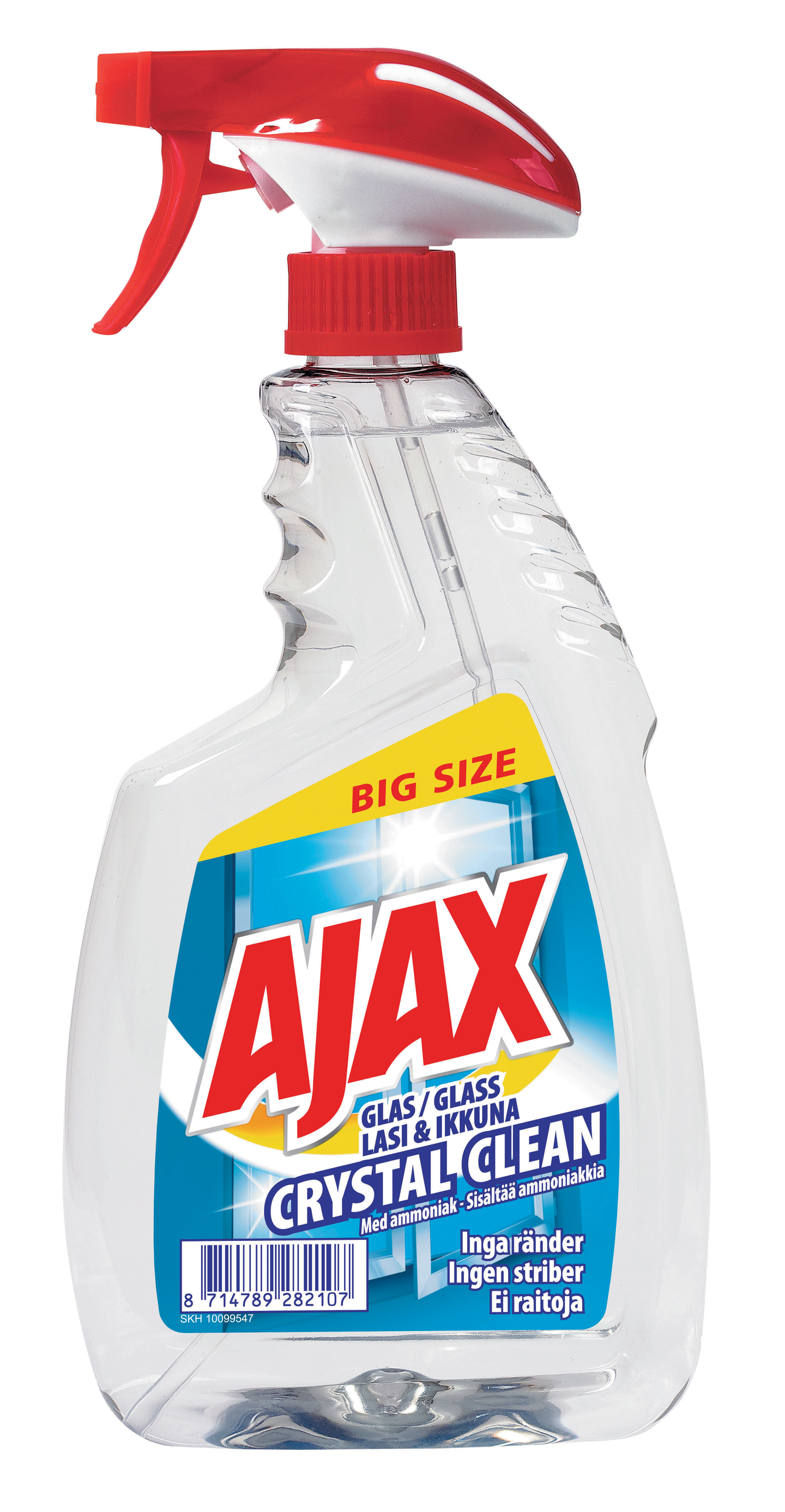 Ajax crystal clean spray 750ml lasi&ikkuna | K-Ruoka Verkkokauppa