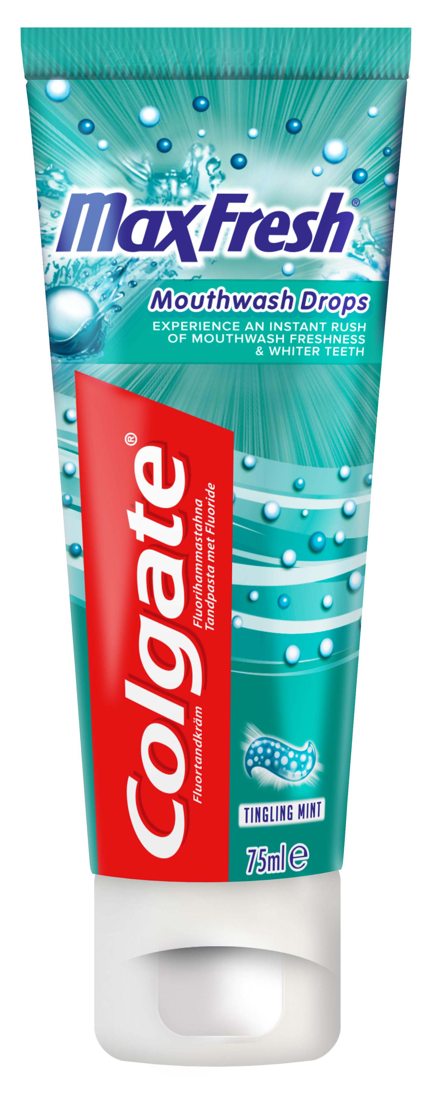Colgate MaxFresh Mouthwash Drops hammastahna 75ml | K-Ruoka Verkkokauppa