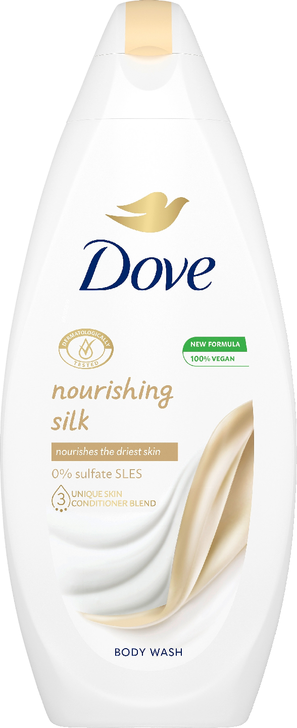 Dove suihkugeeli 225ml Silk | K-Ruoka Verkkokauppa
