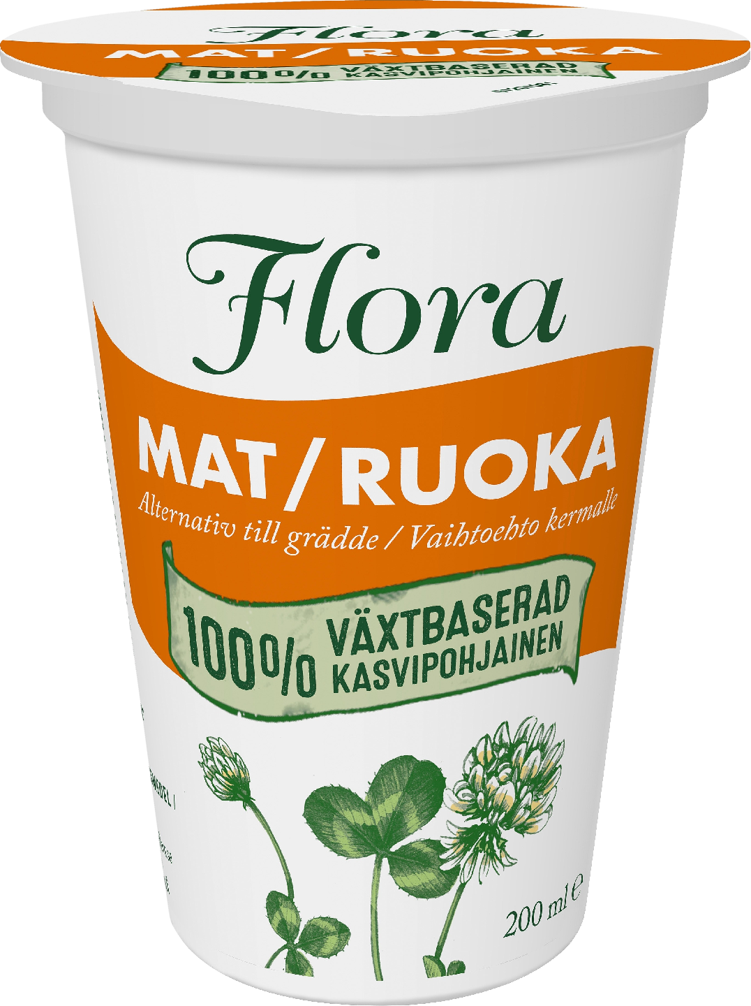 Flora 100% kasvipohjainen Ruoka 15% 2dl | K-Ruoka Verkkokauppa