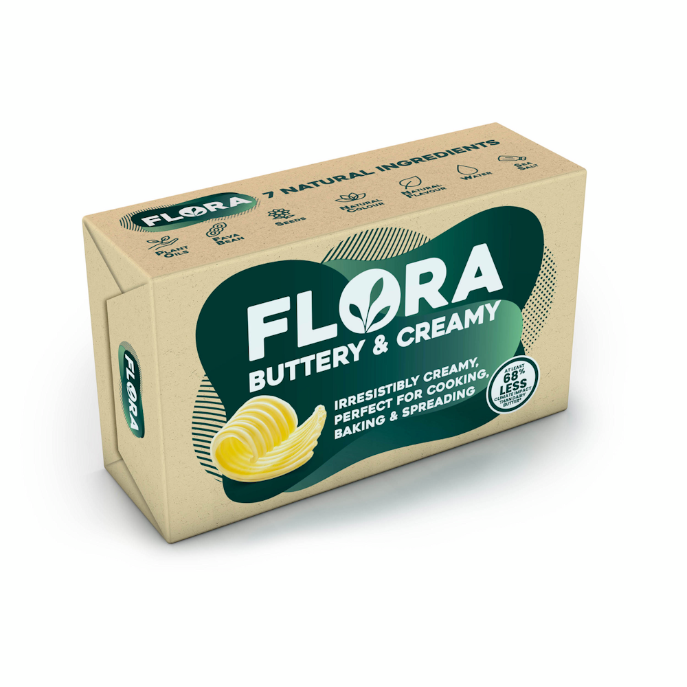Flora Plant B+tter Salted 500g — HoReCa-tukku Kespro