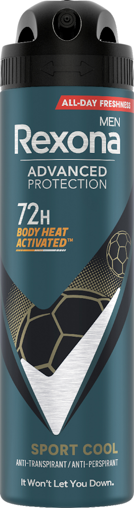 Rexona 72h Advanced Protection Sport Cool Antiperspirantti Deodorantti Spray 150 ml — HoReCa ...