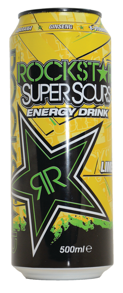 Rockstar Super Sours Lime 0,5l tlk | K-Ruoka Verkkokauppa