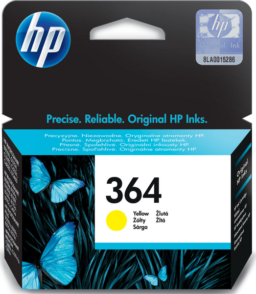 HP 364 mustekasetti keltainen | K-Ruoka Verkkokauppa
