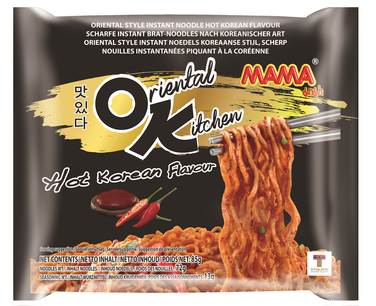 Mama OK Hot Korean Flavour Nuudeli 85g — HoReCa-tukku Kespro