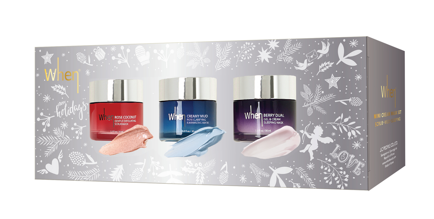 When Mini Cream Masks Trio Holiday Set lahjapakkaus (3 kpl) | K-Ruoka ...