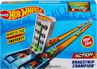 Hot Wheels Drag race -autorata | K-Ruoka Verkkokauppa