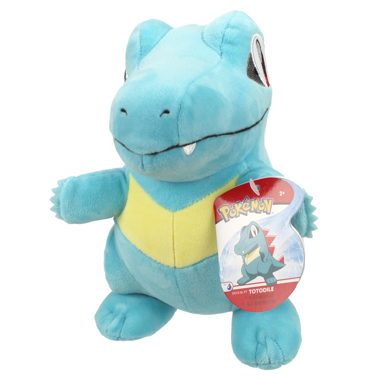 Pokémon Pehmo 20 cm Totodile | K-Ruoka Verkkokauppa