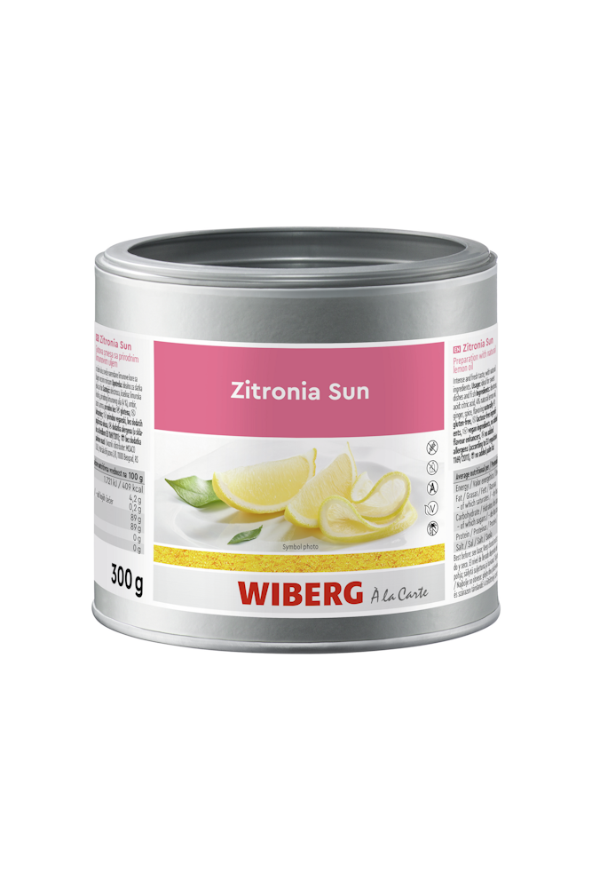 Wiberg lemon sun sitruunajauhe 300g — HoReCa-tukku Kespro