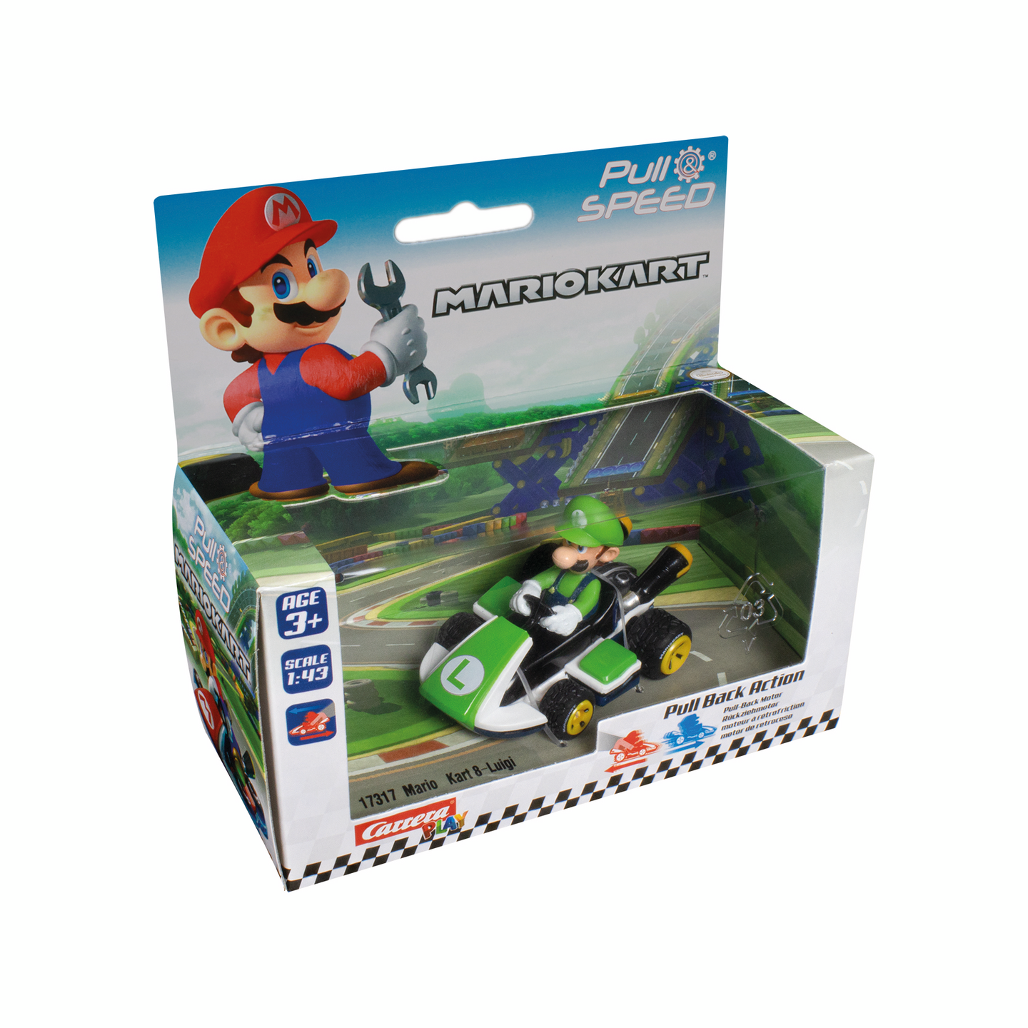 Mario Kart Pull Speed-auto | K-Ruoka Verkkokauppa