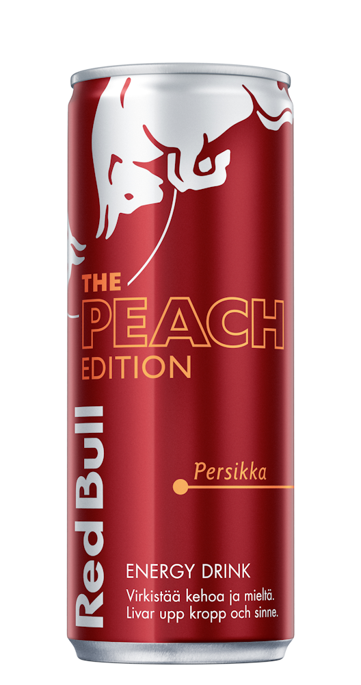 Red Bull Peach Edition energiajuoma 0,25l — HoReCa-tukku Kespro