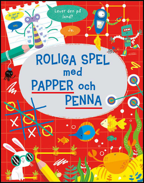 Robson, Kirsteen: Roliga spel med papper och penna | K-Ruoka Verkkokauppa