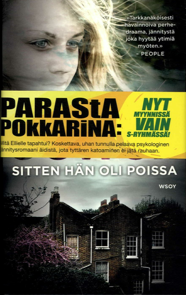 Jewell, Lisa: Sitten hän oli poissa | K-Ruoka Verkkokauppa