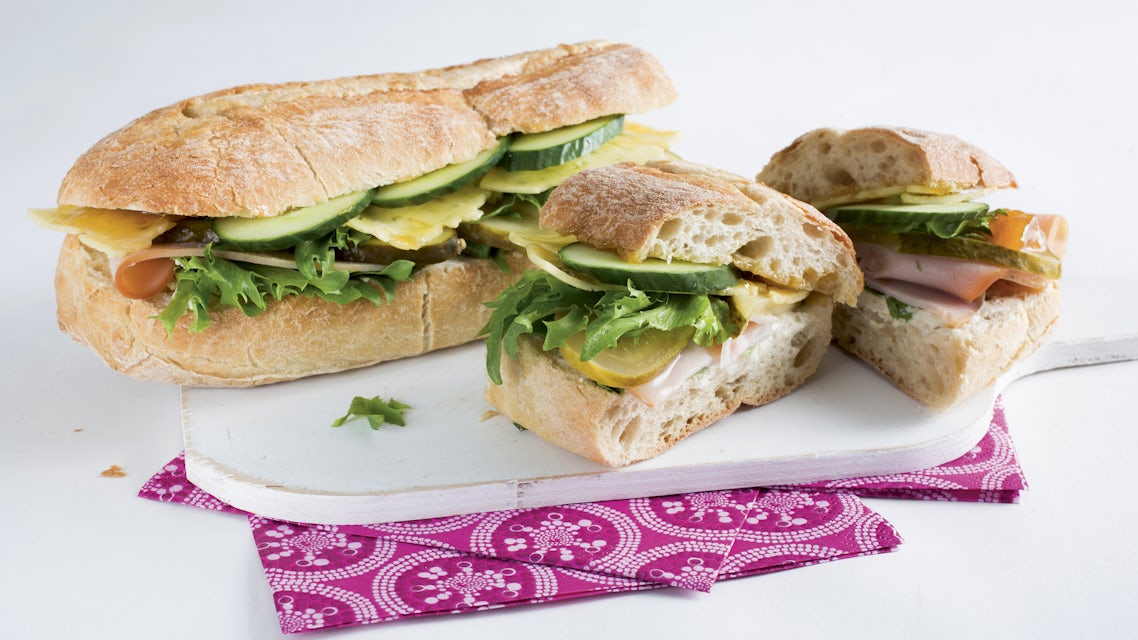 Piknik-ciabatta | Pääruoat | Reseptit – K-Ruoka