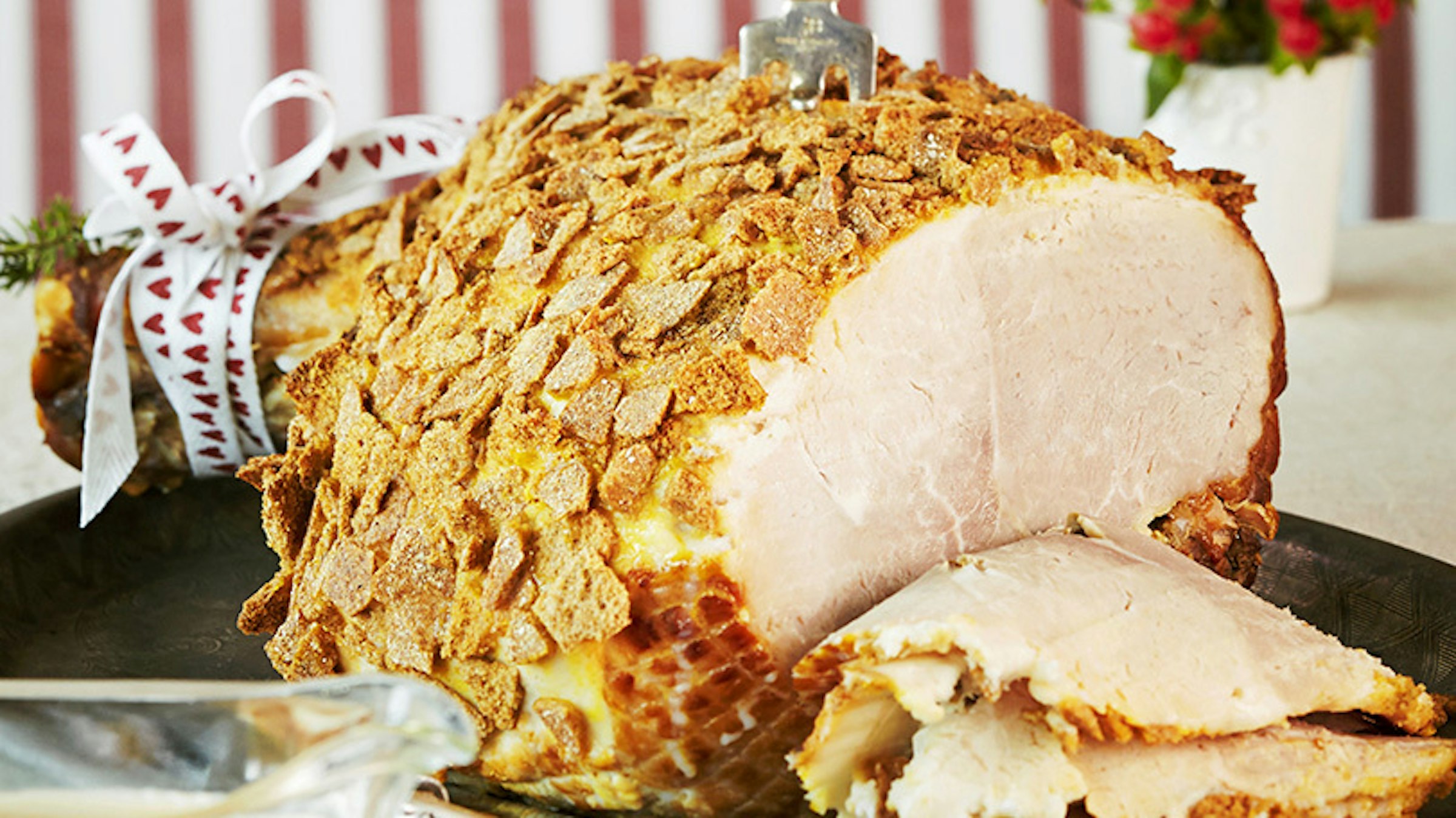 Ruiskuorrutettu joulukinkku | Pääruoat | Reseptit – K-Ruoka