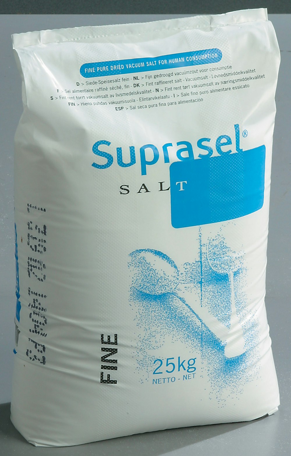 Suprasel Fine suola 25kg — HoReCa-tukku Kespro