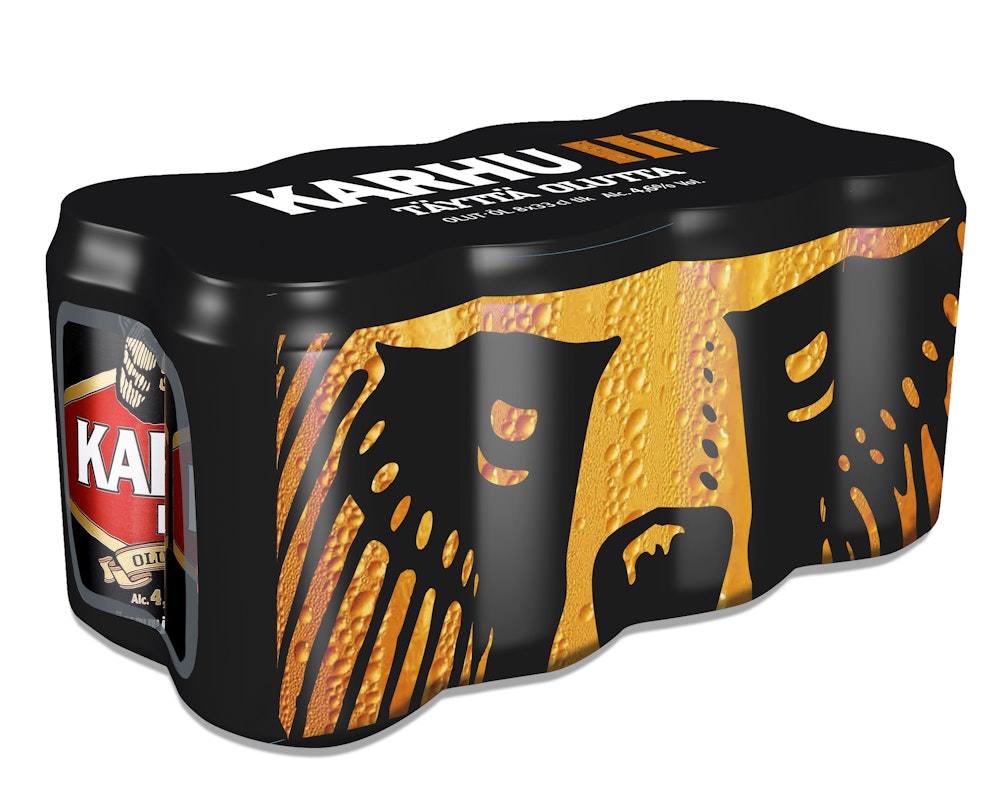 Karhu olut 4,6% 0,33l 8-pack — HoReCa-tukku Kespro