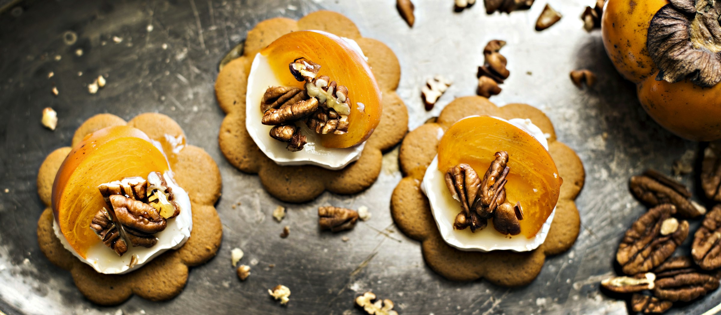 Juusto-persimonpiparit | Sesonki | Reseptit | K-Ruoka