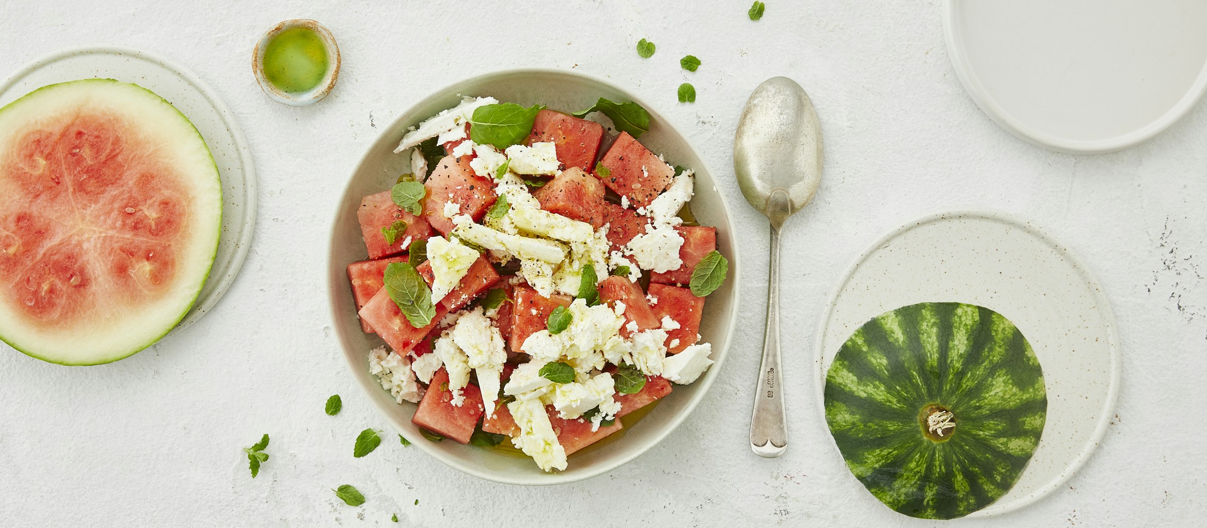 Vesimeloni-fetasalaatti | Sesonki | Reseptit | K-Ruoka