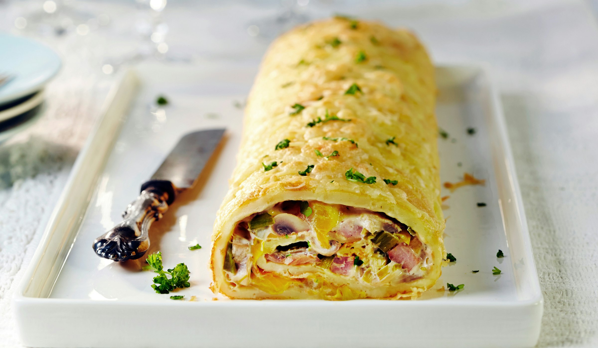 Kinkku-sienirulla | Pääruoat | Reseptit | K-Ruoka