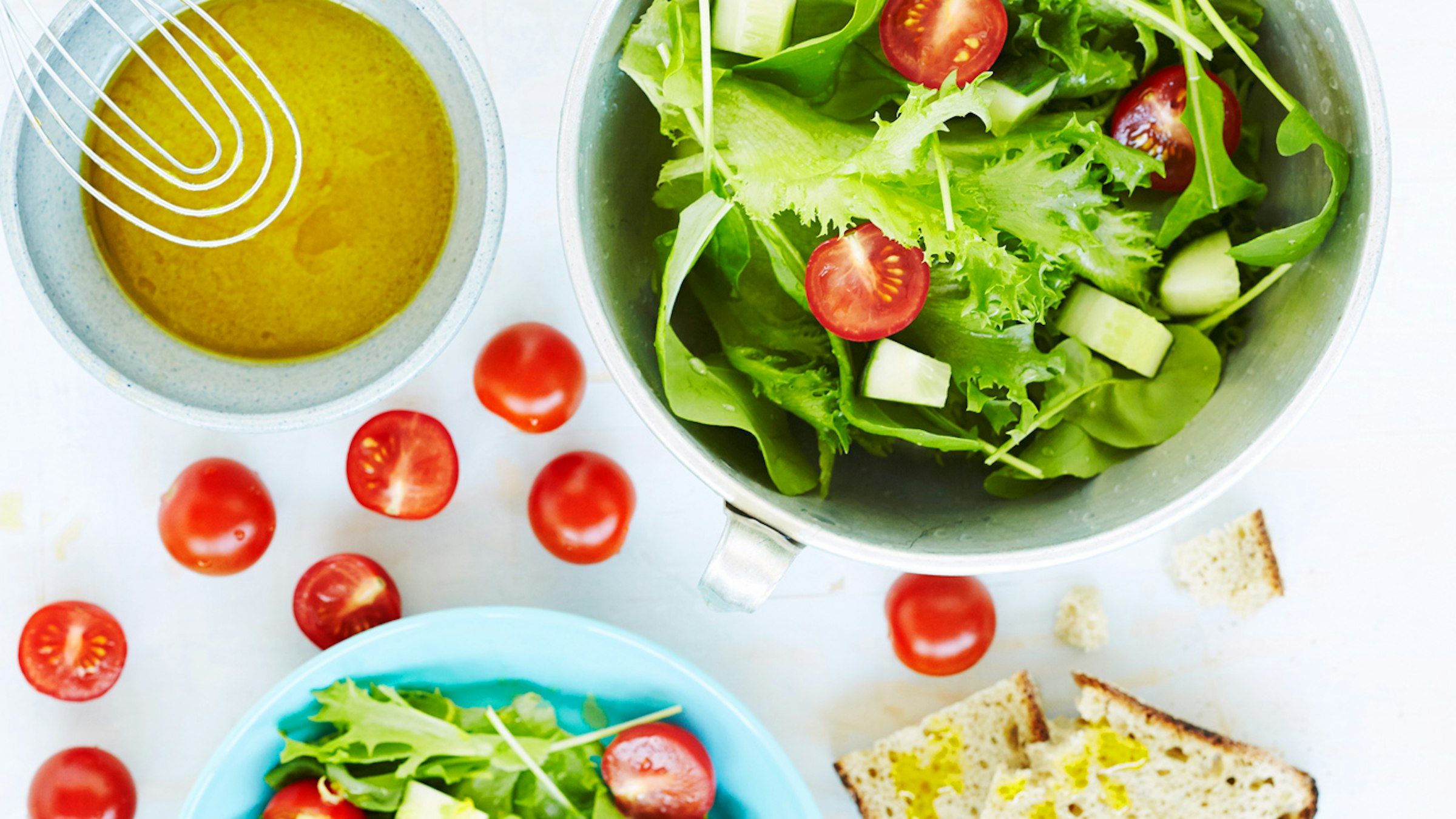 Vihreä salaatti ja vinaigrette | Sesonki | Reseptit | K-Ruoka