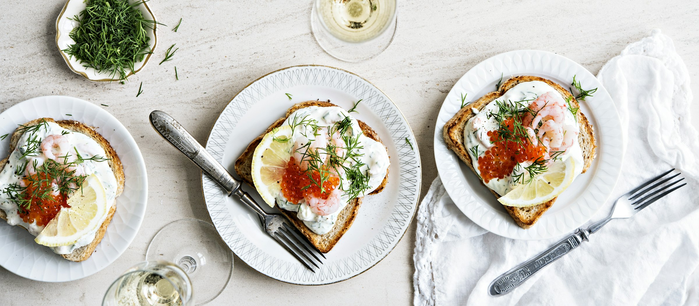 Toast skagen | Sesonki | Reseptit | K-Ruoka