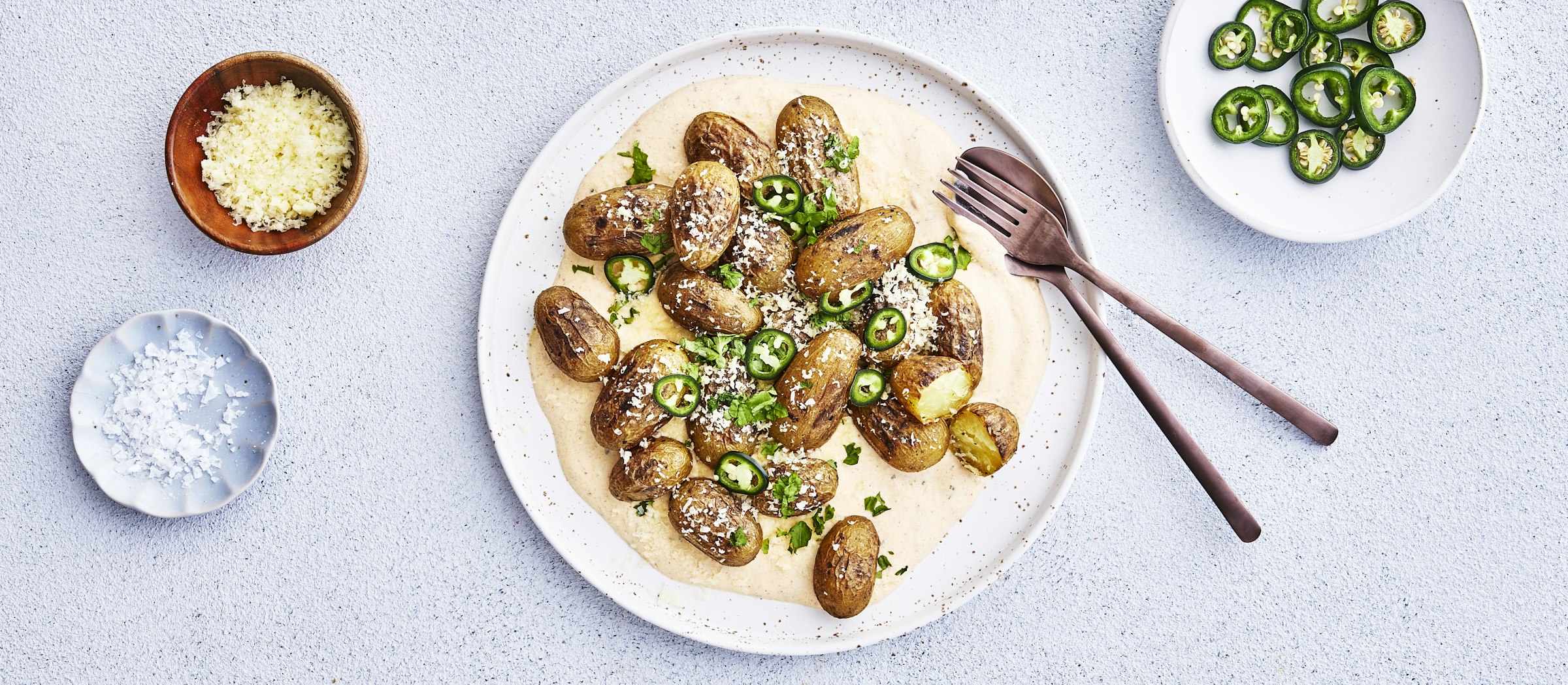 Ranch-perunat | Alkuruoat | Reseptit | K-Ruoka