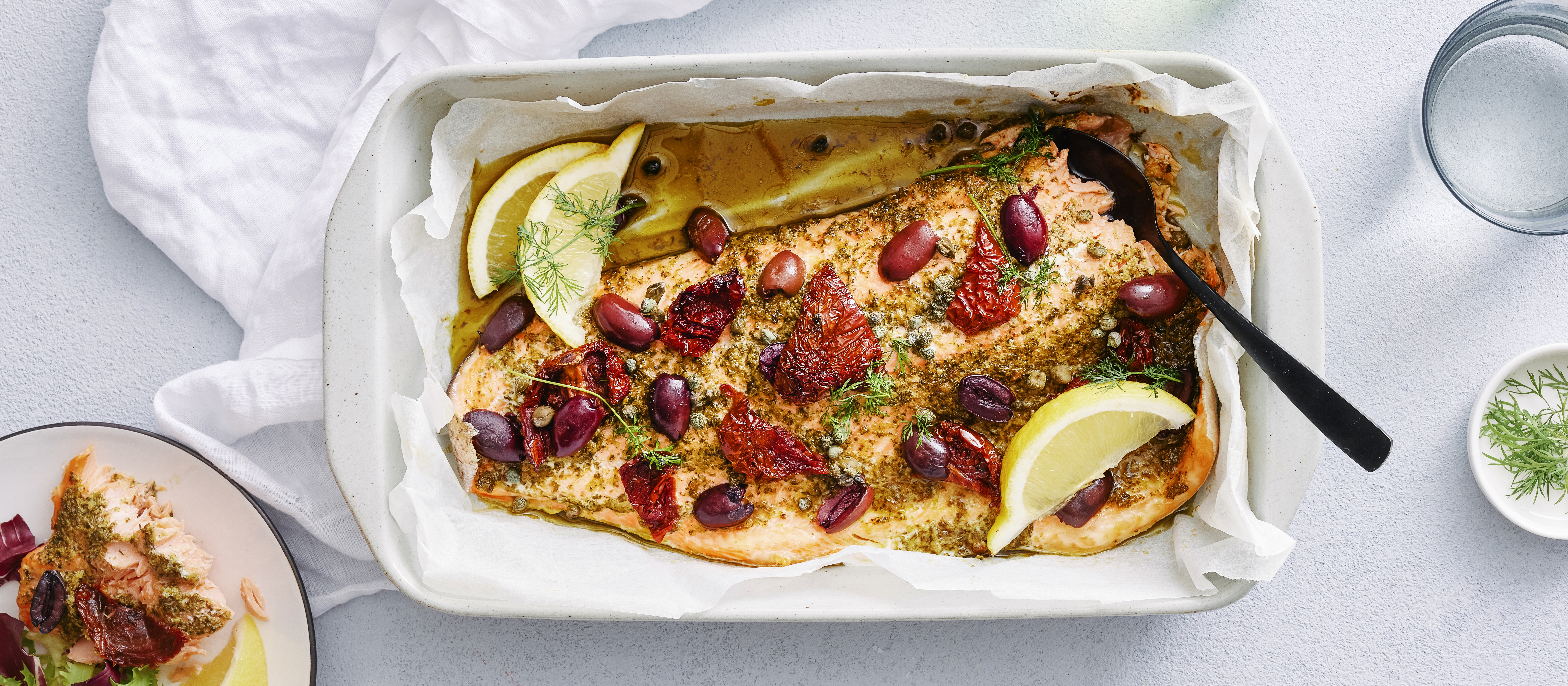 Välimeren uunilohi | Reseptit | K-Ruoka