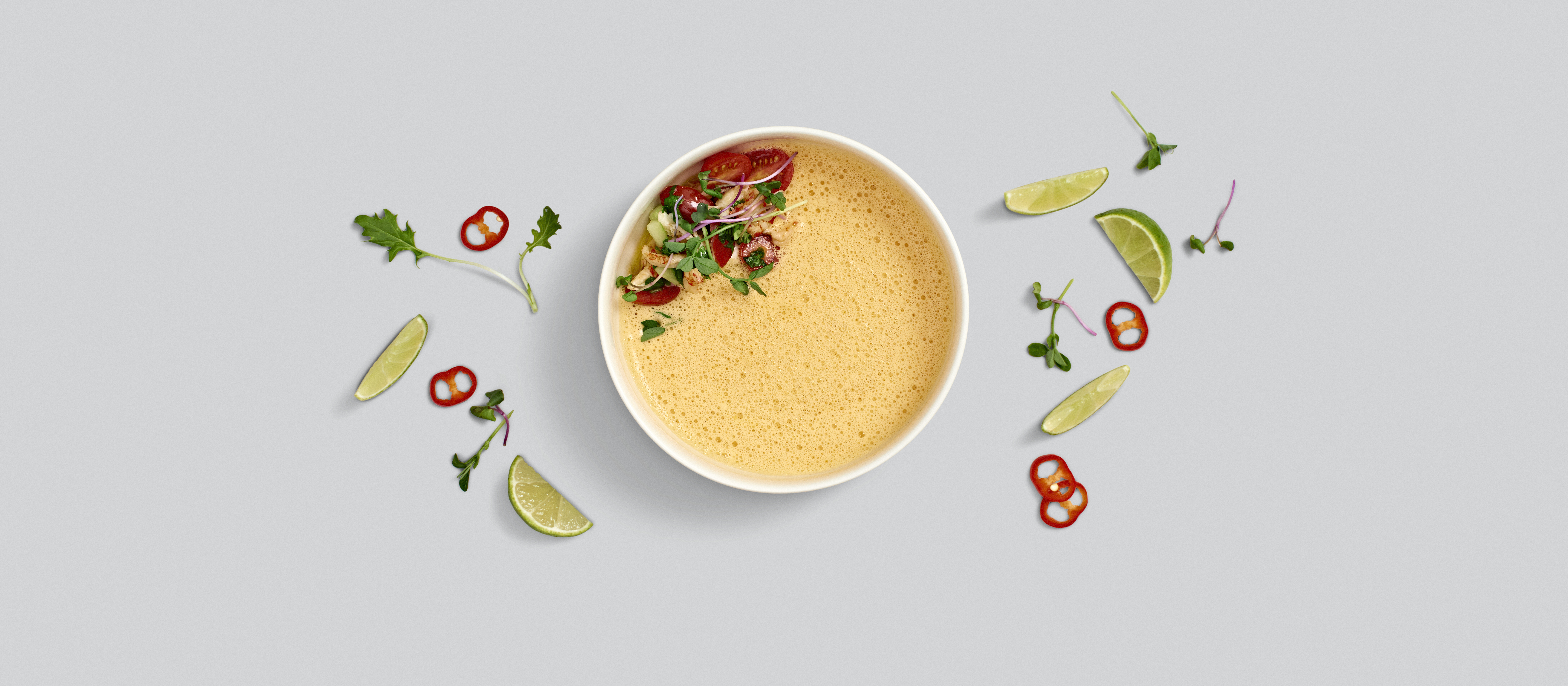 Hummerikeittoa ja marinoituja rapuja | Alkuruoat | Reseptit – K-Ruoka