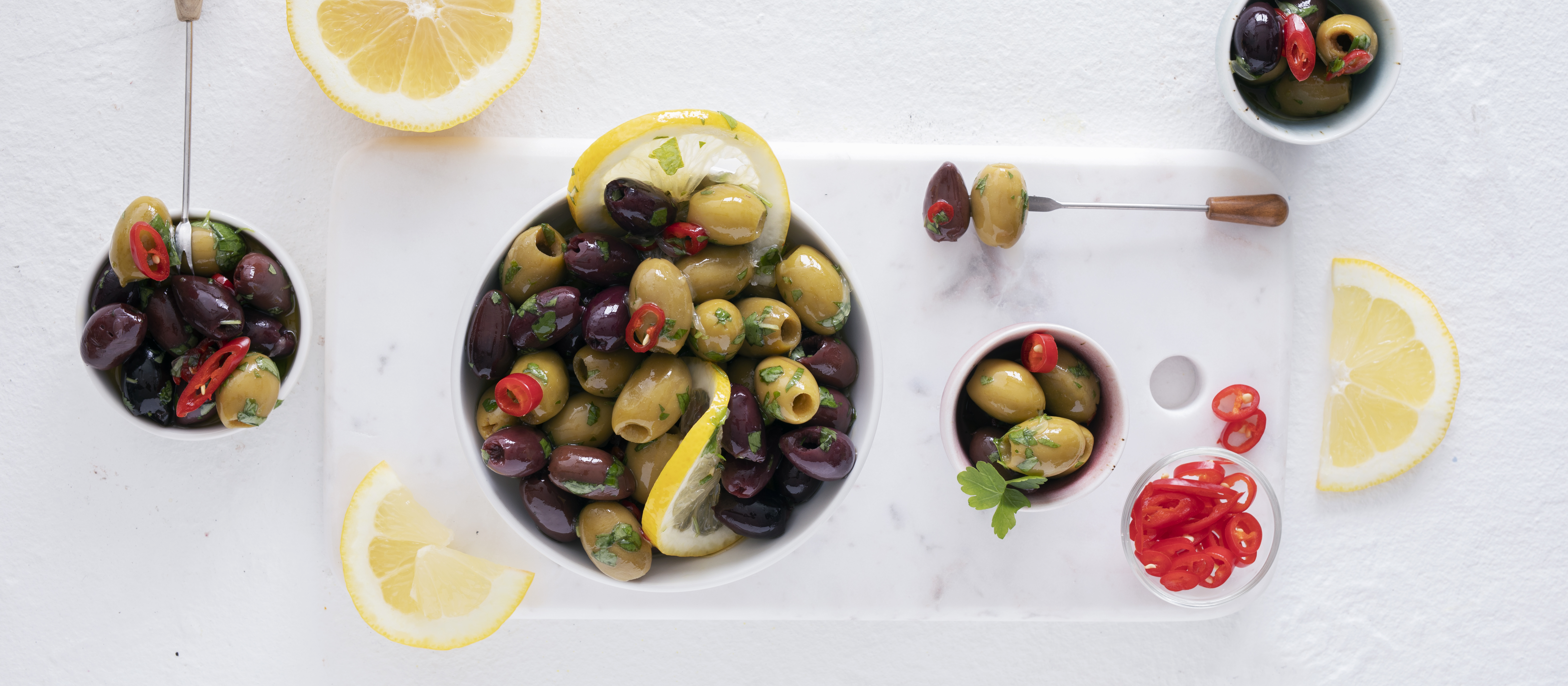 Marinoidut oliivit | Reseptit | K-Ruoka