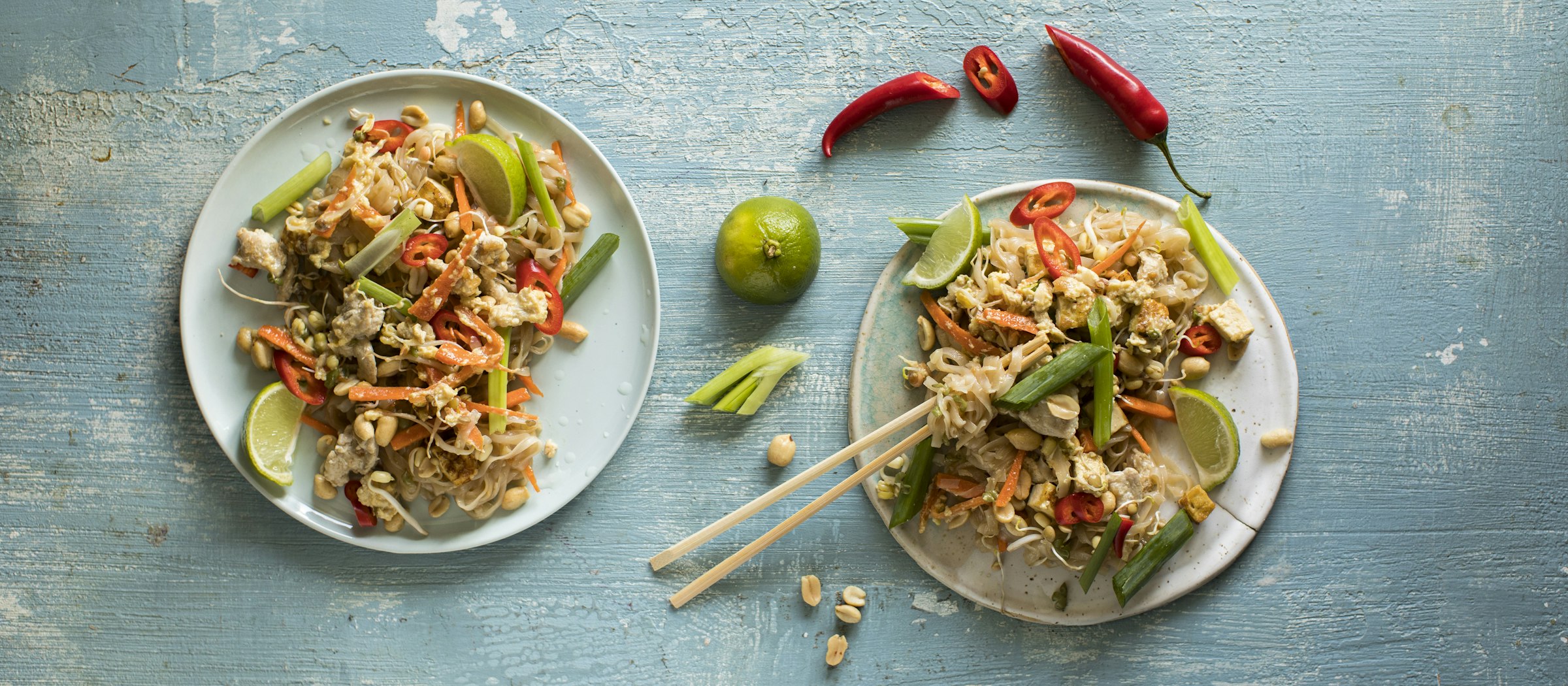 Pad thai eli paistetut nuudelit | Makuja maailmalta | Reseptit | K-Ruoka