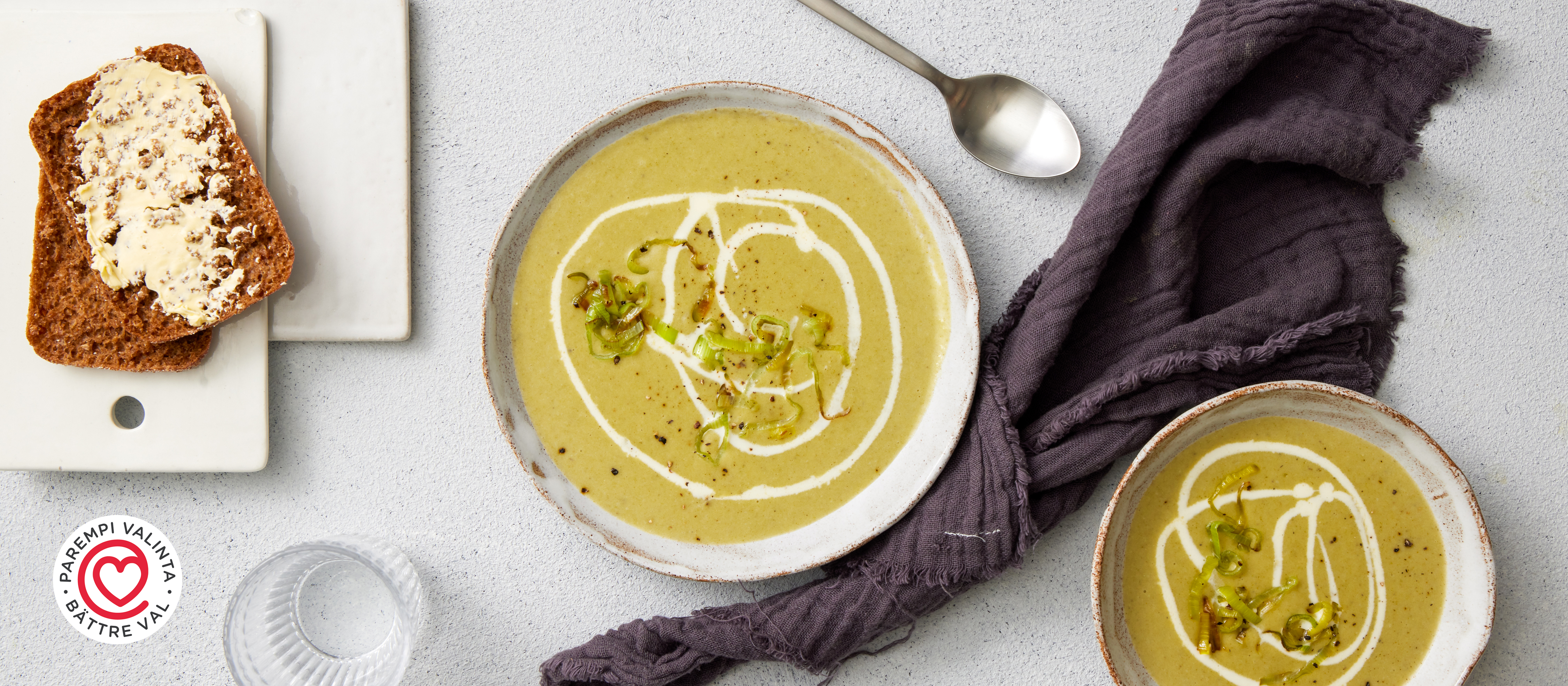 Purjo-perunasosekeitto | Reseptit | K-Ruoka