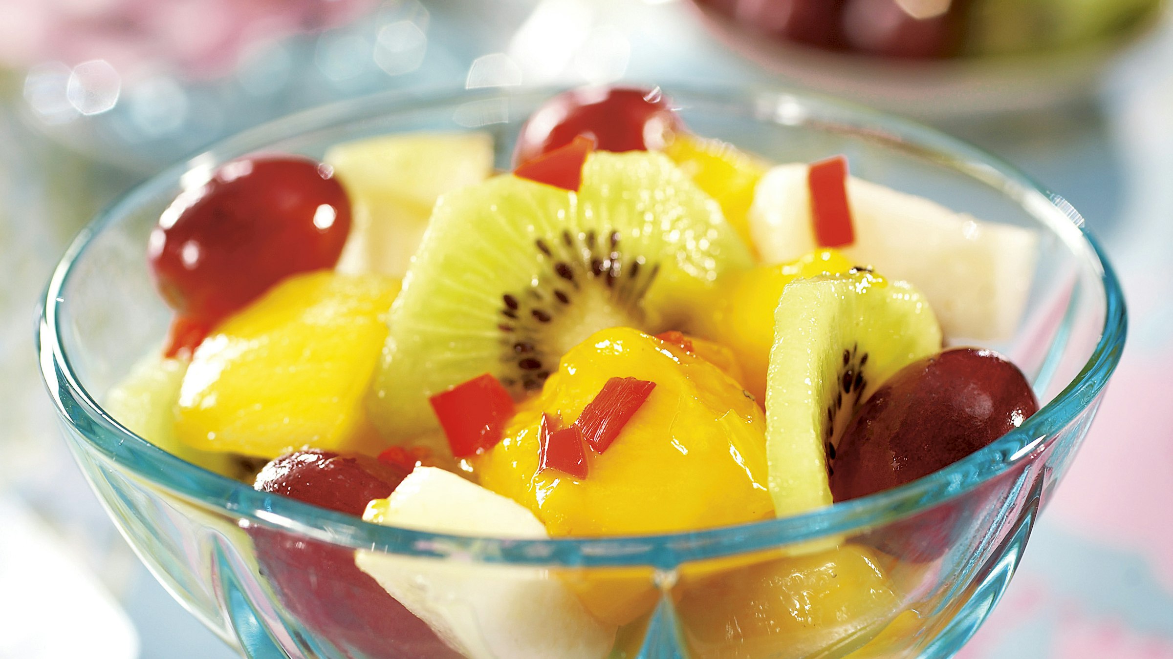 Chilinhehkuinen hedelmäsalaatti | Jälkiruoat | Reseptit – K-Ruoka