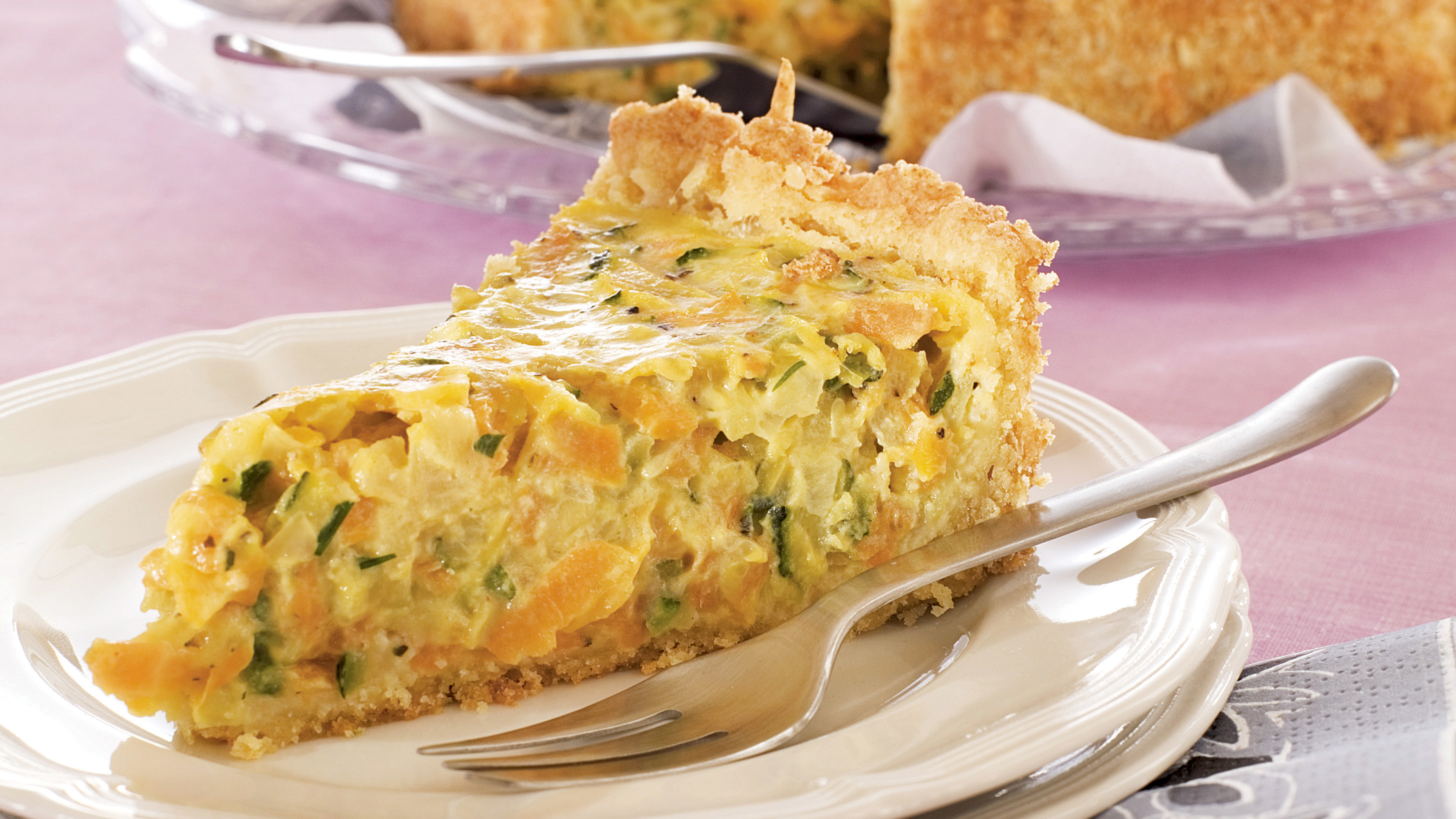 Mehevä kasvispiirakka | Reseptit | K-Ruoka