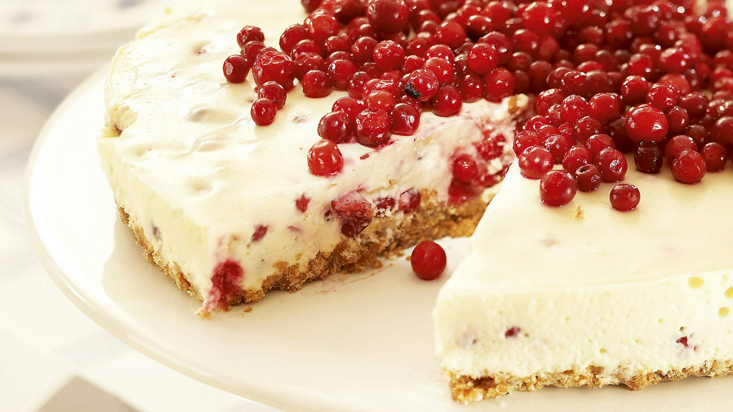 Rukiinen puolukkajuustokakku | Sesonki | Reseptit | K-Ruoka