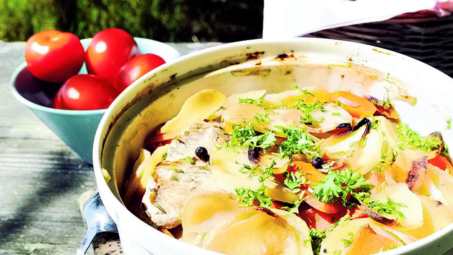 Porsaan lapa uunissa | Reseptit | K-Ruoka