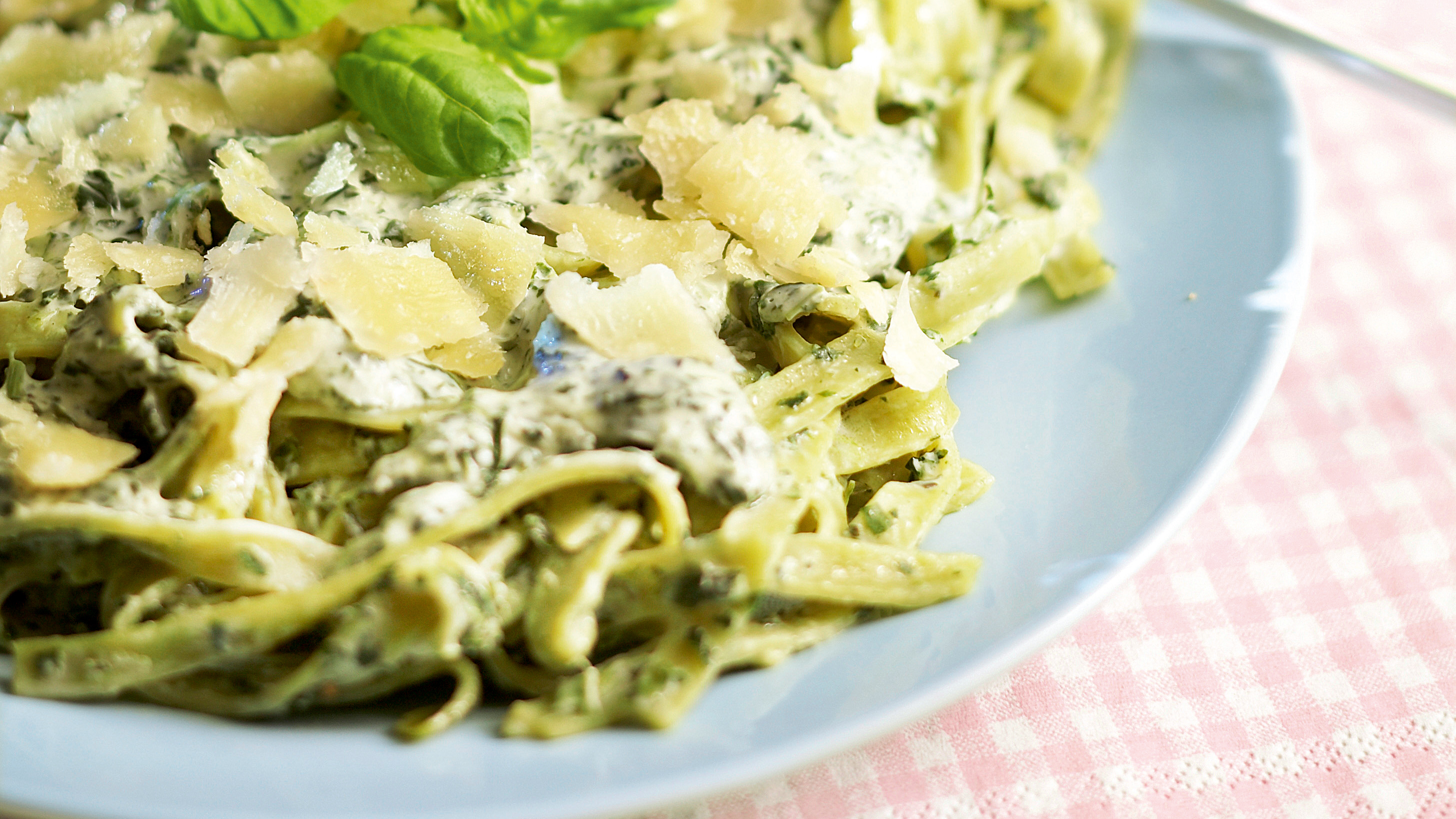 Pinaatti-juustopasta | Reseptit | K-Ruoka